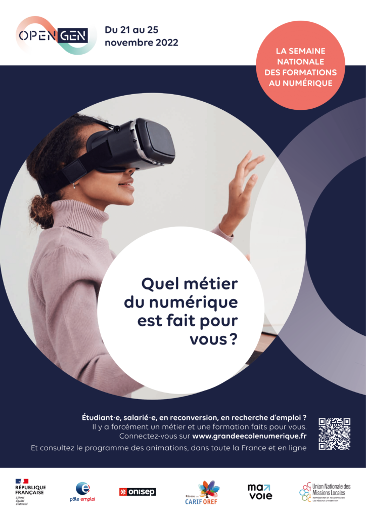 [OPEN GEN 2022] La semaine nationale des formations au numérique aura ...